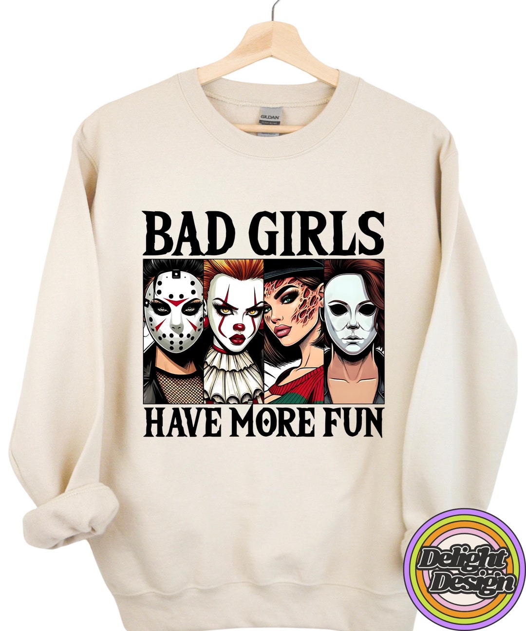Bad Girls Have More Fun Svg, Horror Character Png, Halloween Pdf ...