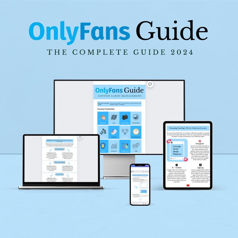 Complete Guide to Onlyfans 2024 - Etsy