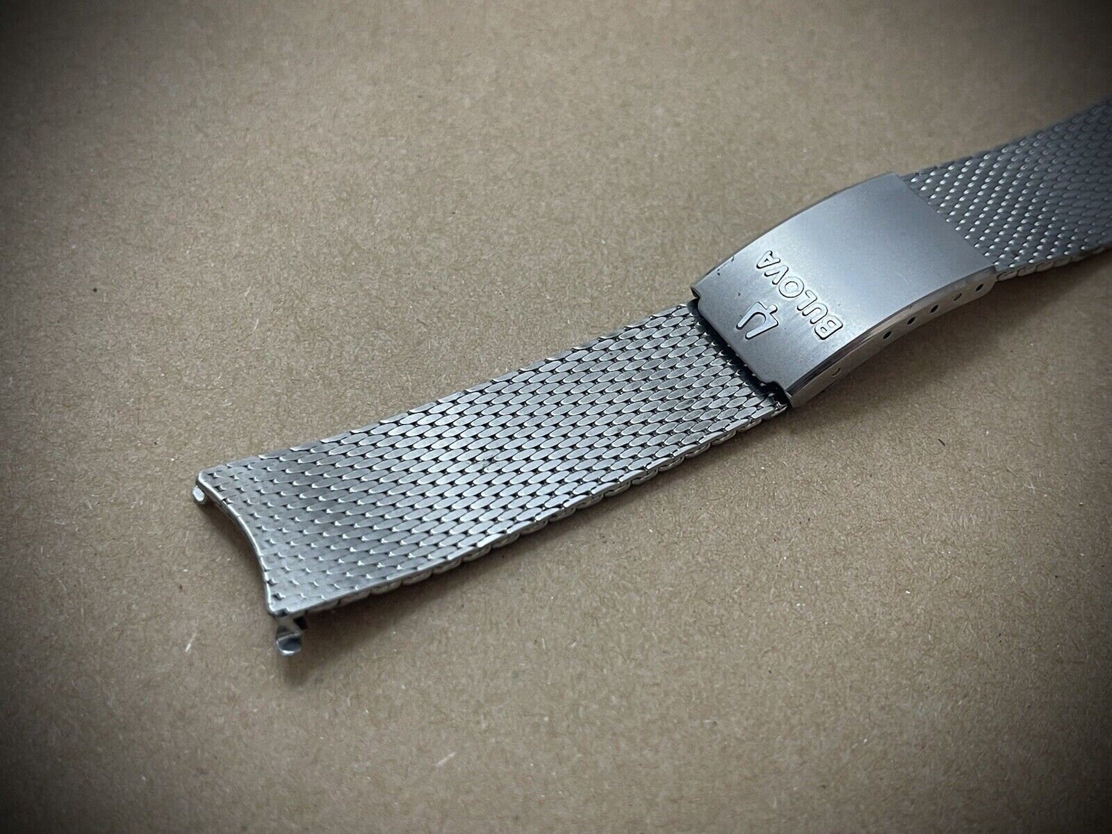 17.3mm Bulova Accutron Mesh Watch Strap Bracelet for Bulova Watches ...