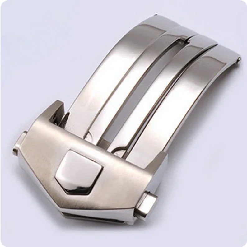 New 18mm Stainless Steel Deployment Clasp for Tag Heuer Watch Straps ...