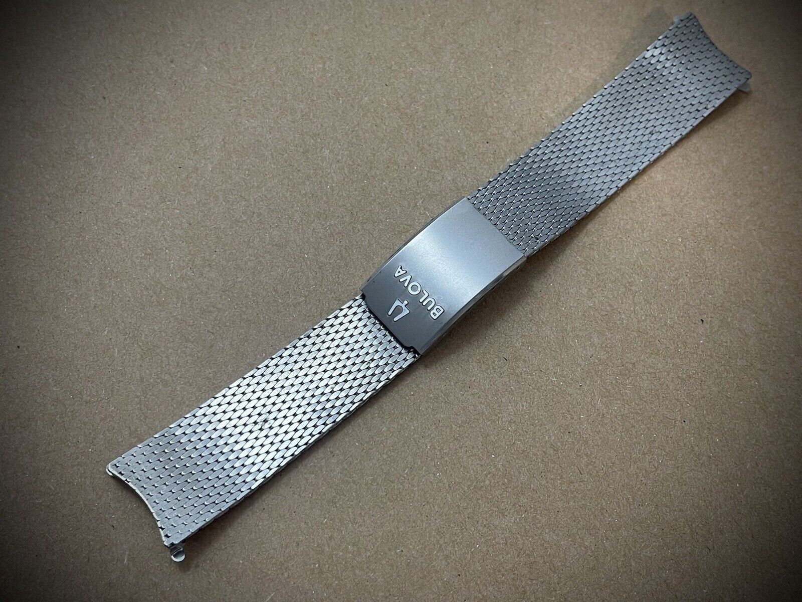 17.3mm Bulova Accutron Mesh Watch Strap Bracelet for Bulova Watches ...