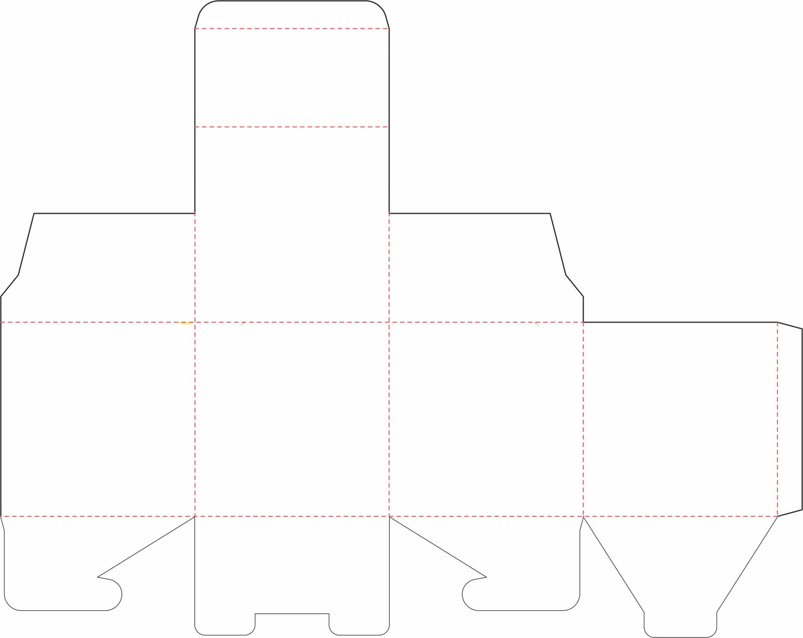 Box SVG Template, Scalable Box SVG, Cricut Box Svg, Silhouette Box Svg ...