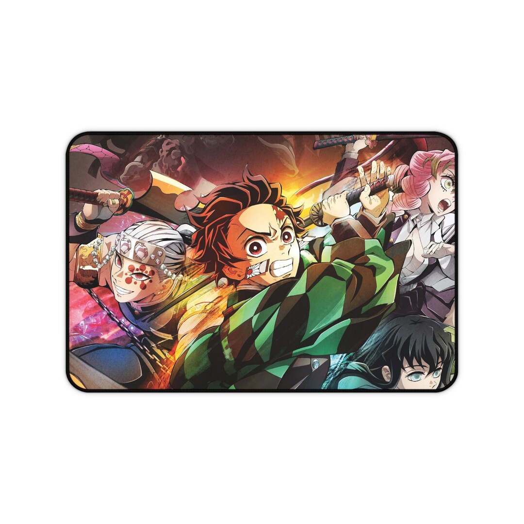 Demon Slayer Desk Mat - Etsy