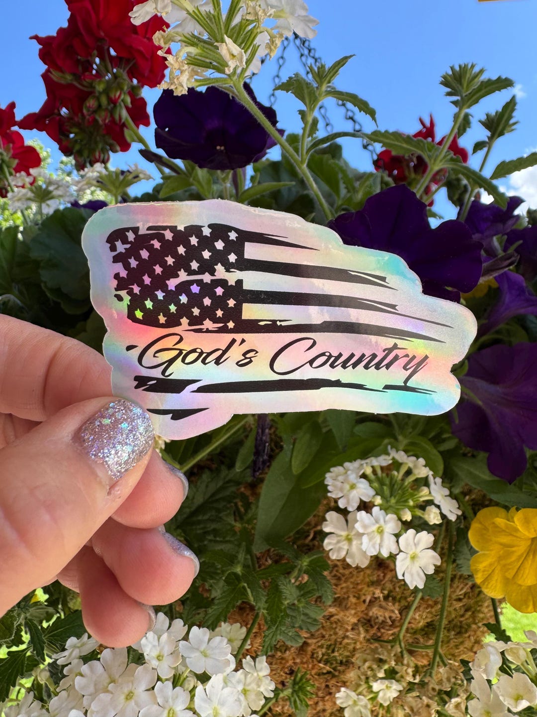 God’s Country American Flag. - Etsy