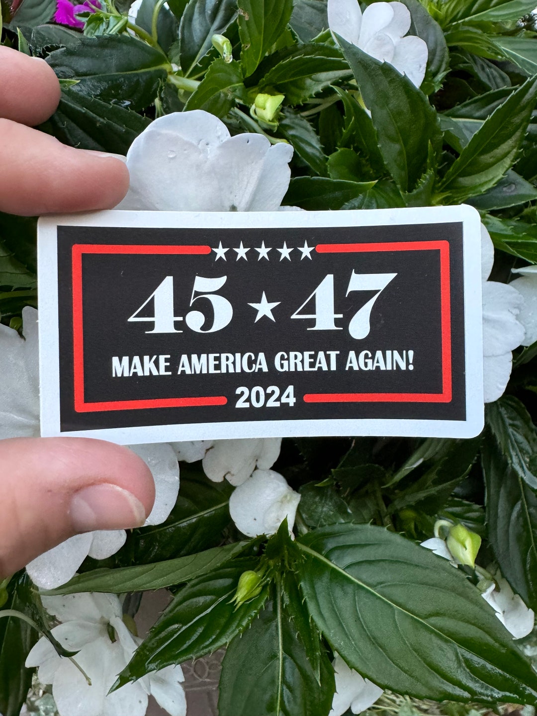 45*47 President. Trump 45th and 47th President. Trump 2024 Sticker ...