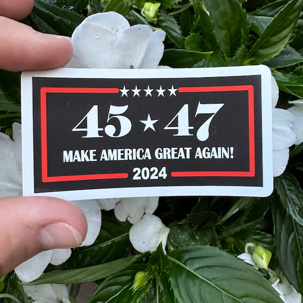 Trump 47 Sticker - Etsy