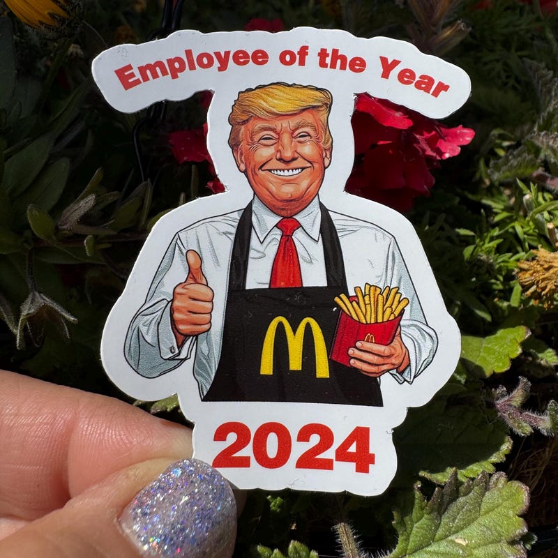 Mcdonalds Stickers - Etsy