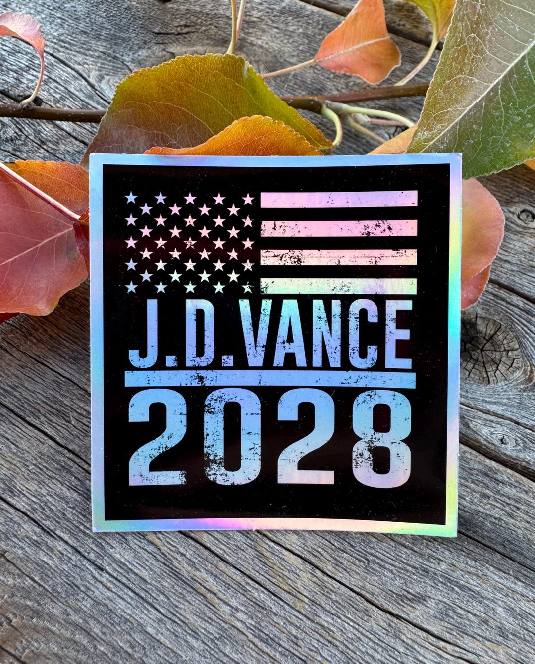 JD Vance 2028 Sticker – American Flag Vinyl Decal - Etsy