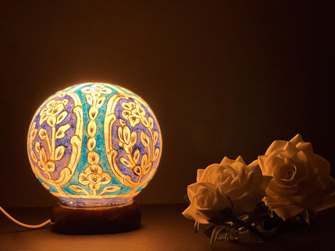 Handmade Camel Skin Lamps, Colorful Lights, Hand Painted Shades ...