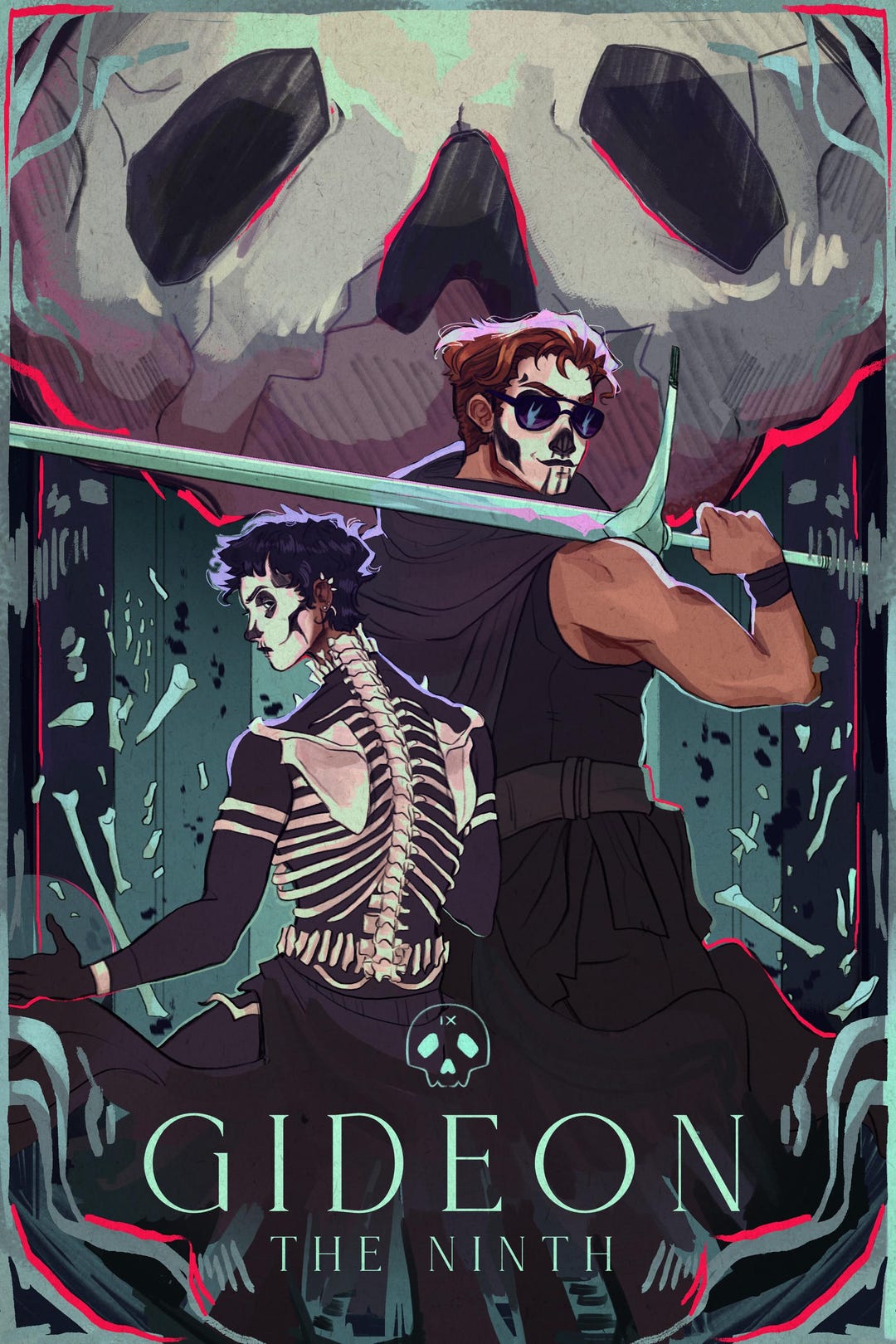 Gideon the Ninth Print - Etsy