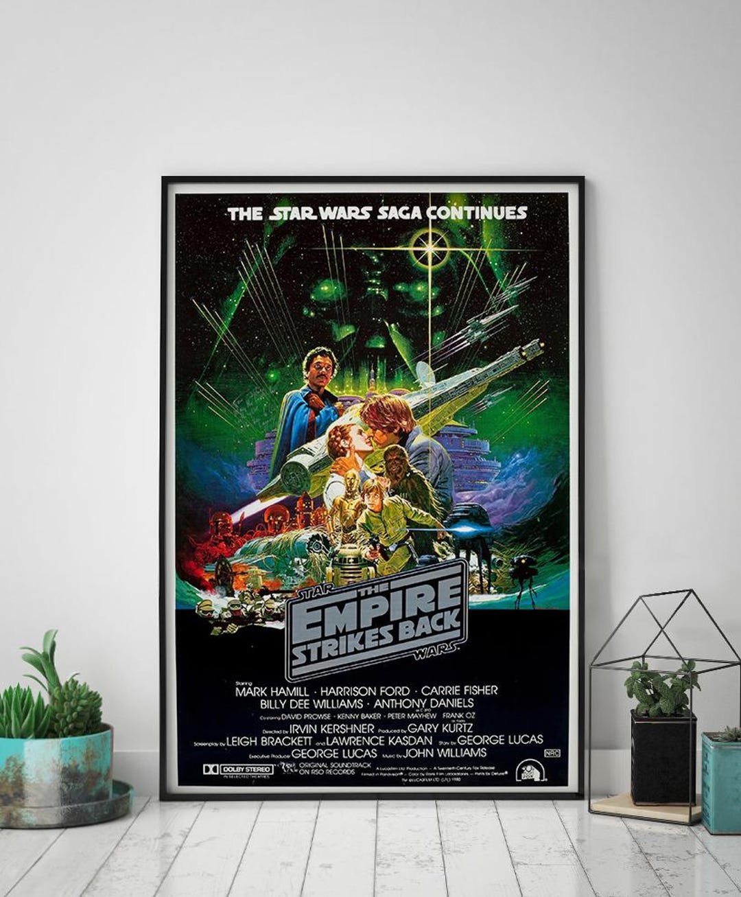 The Empire Strikes Back Movie Poster,retro Posters,canvas Printing,gift ...