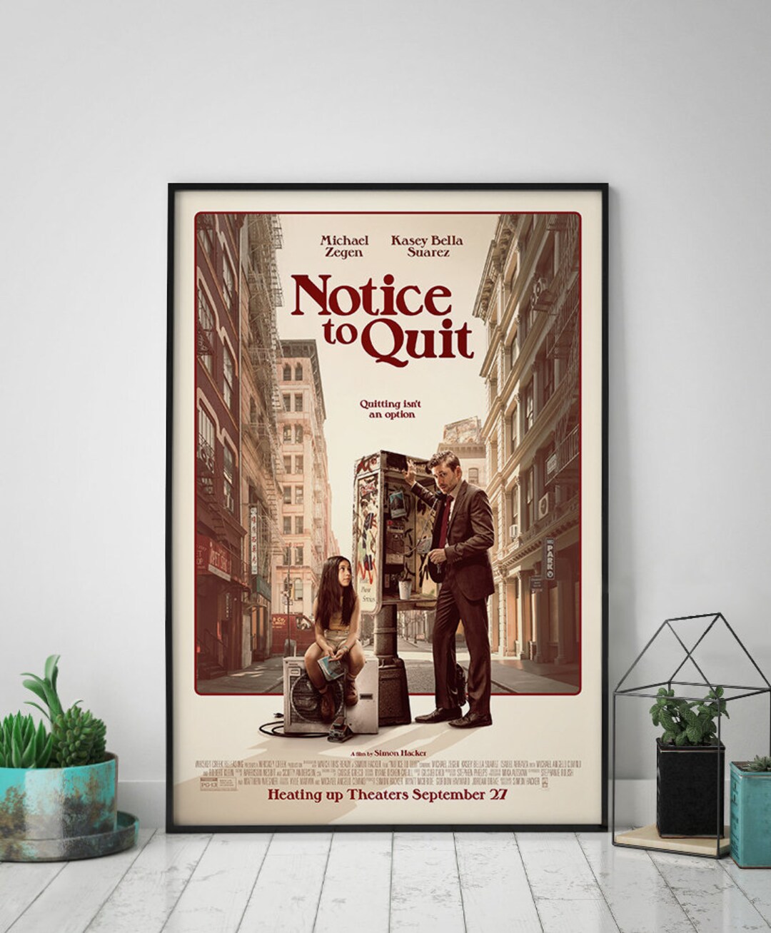 Notice to Quit Movie Poster,retro Posters,canvas Printing,gift Idea ...