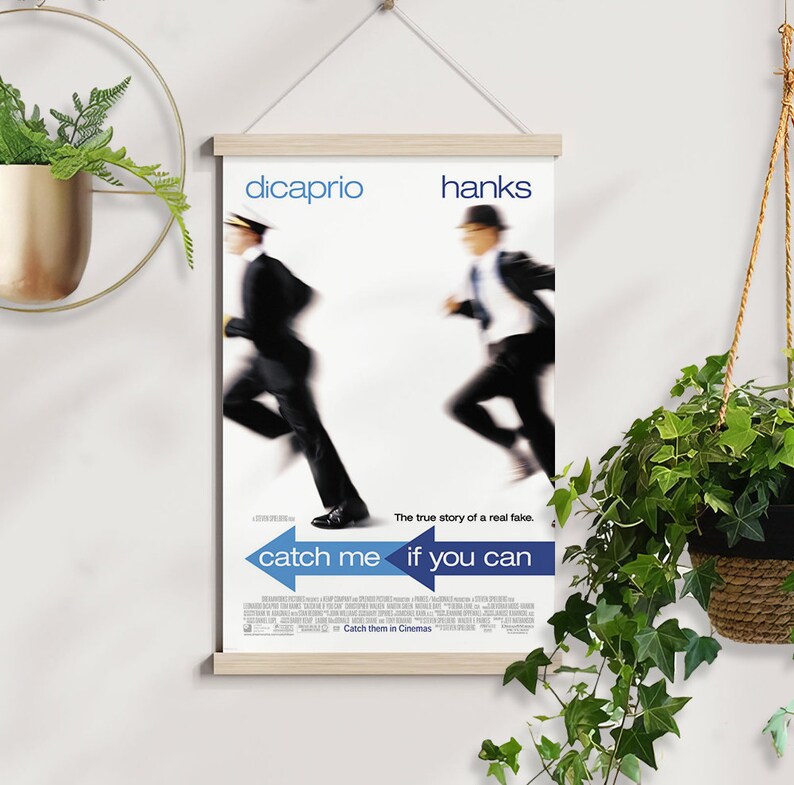 Catch Me If You Can Movie Poster,retro Posters,canvas Printing,wall ...