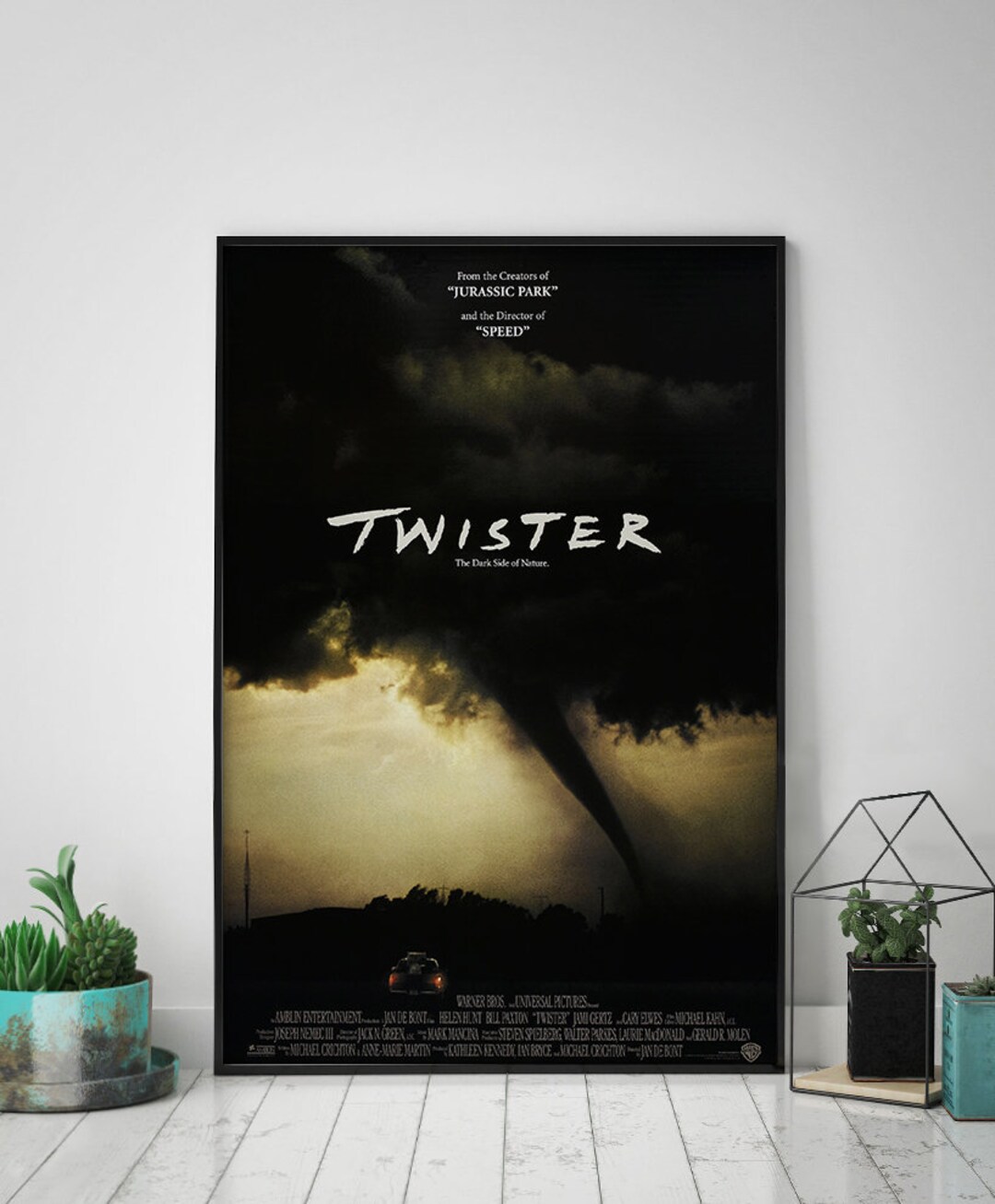 Twister Movie Poster,retro Posters, High-quality Canvas Printing, Wall ...