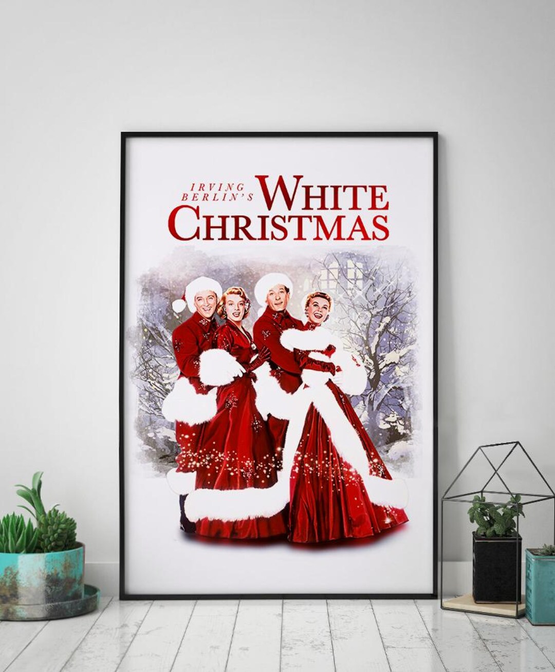 White Christmas 1954 Movie Poster,retro Posters,canvas Printing,gift ...