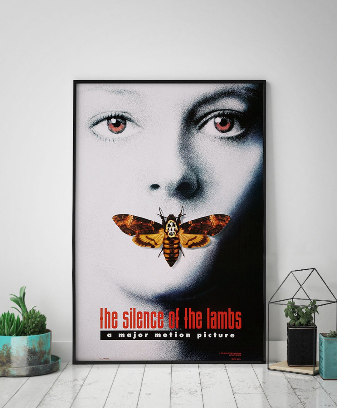 The Silence of the Lambs Movie Poster,retro Posters,canvas Printing ...