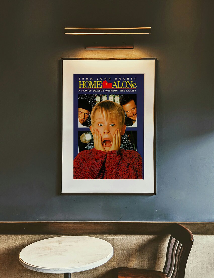 Home Alone Movie Poster,retro Posters, High-quality Canvas Printing ...