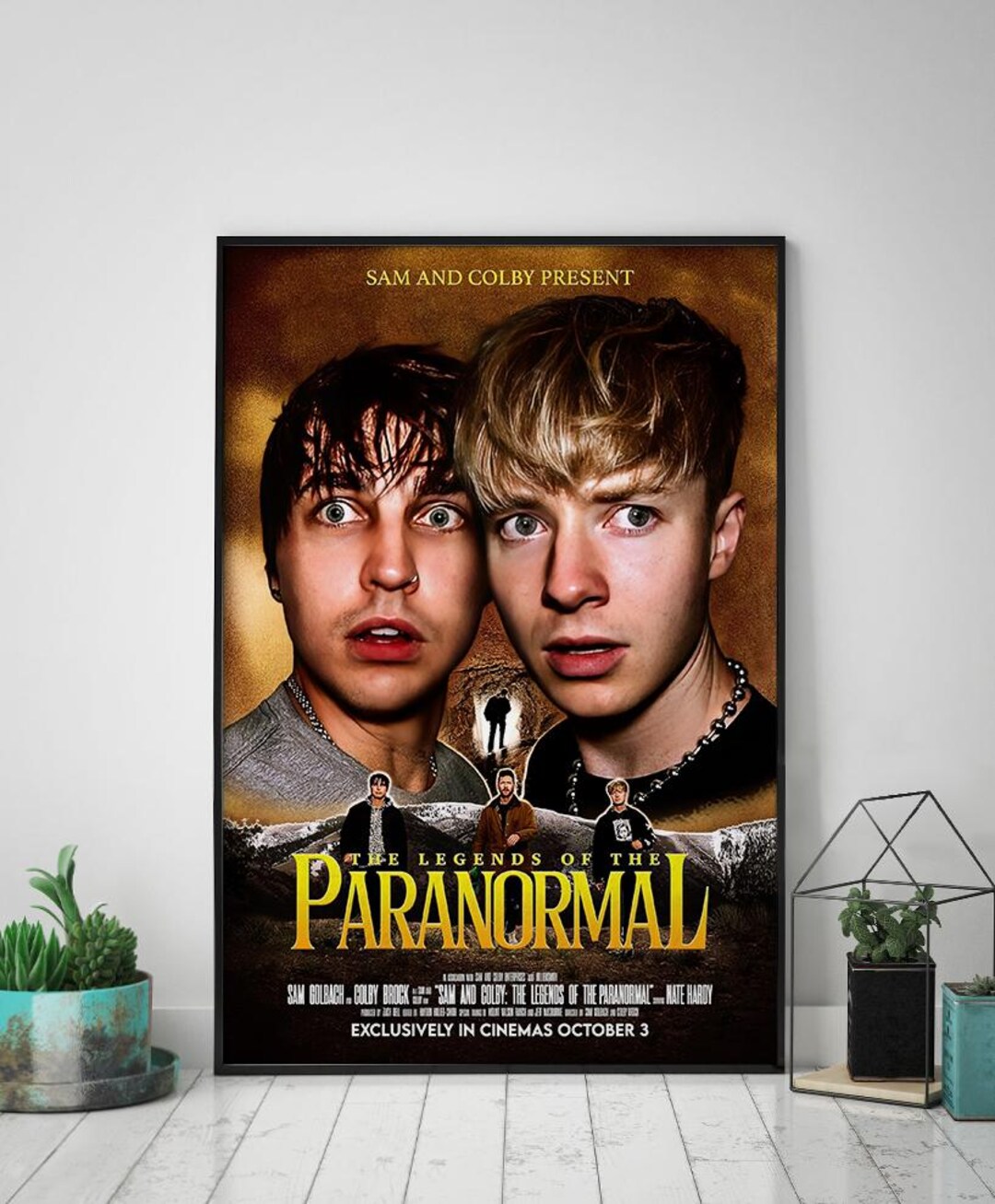 Sam and Colby Movie Poster,retro Posters,canvas Printing,gift Idea,wall ...