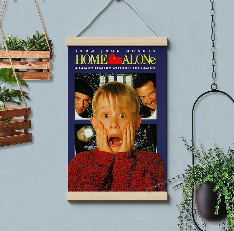 Home Alone Movie Poster,retro Posters, High-quality Canvas Printing ...