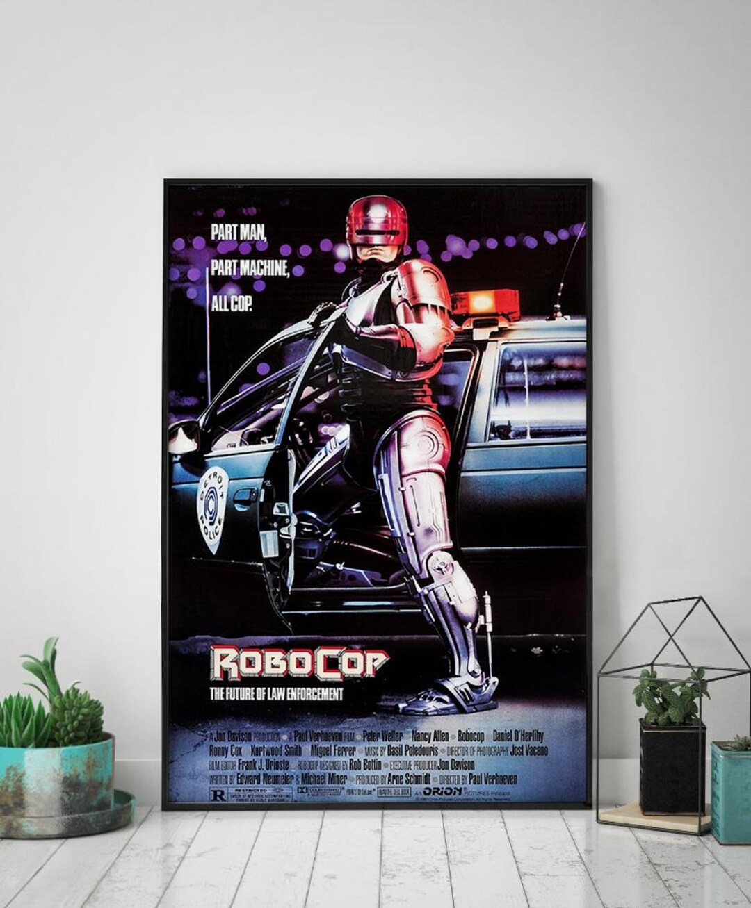 Robocop Movie Poster,retro Posters,canvas Printing,gift Idea,wall Art ...