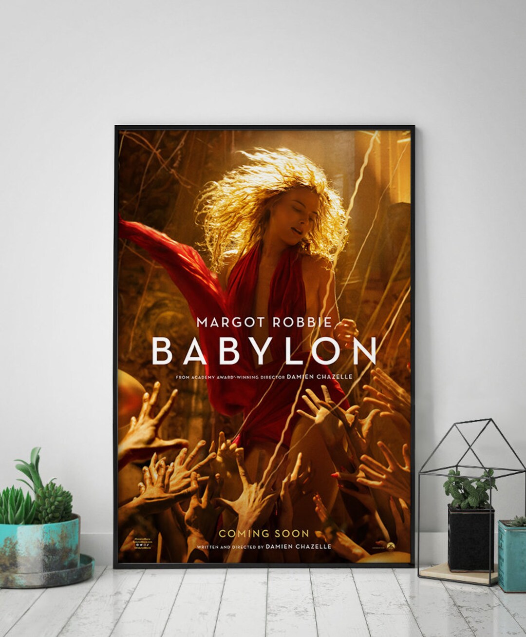 Babylon Movie Poster,retro Posters, High-quality Canvas Printing, Wall ...