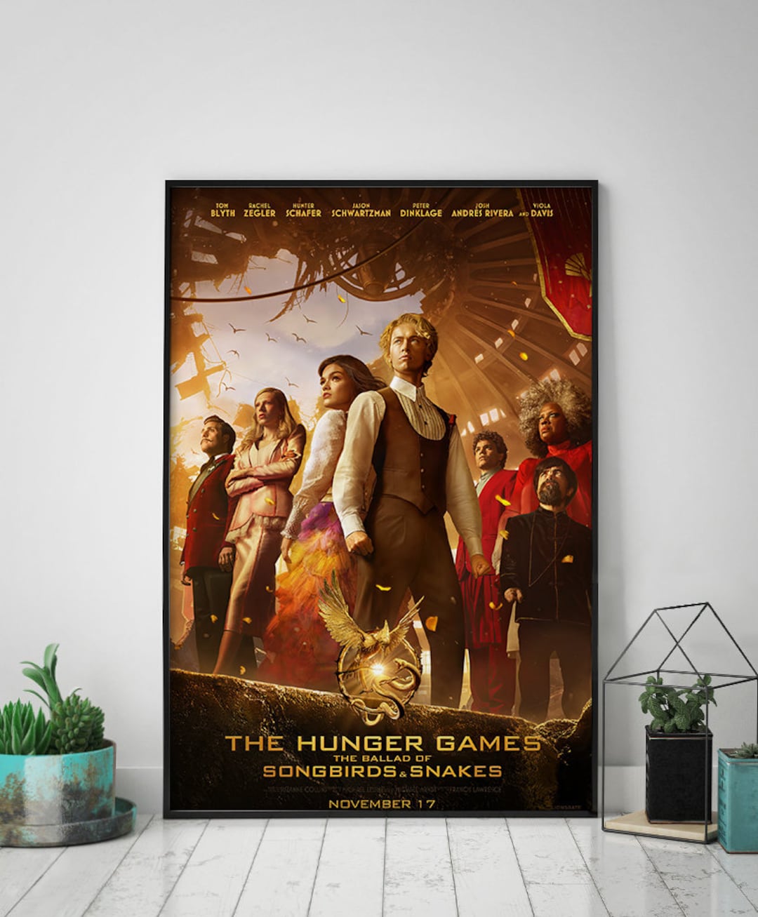 The Hunger Games Movie Poster,retro Posters,canvas Printing,wall ...