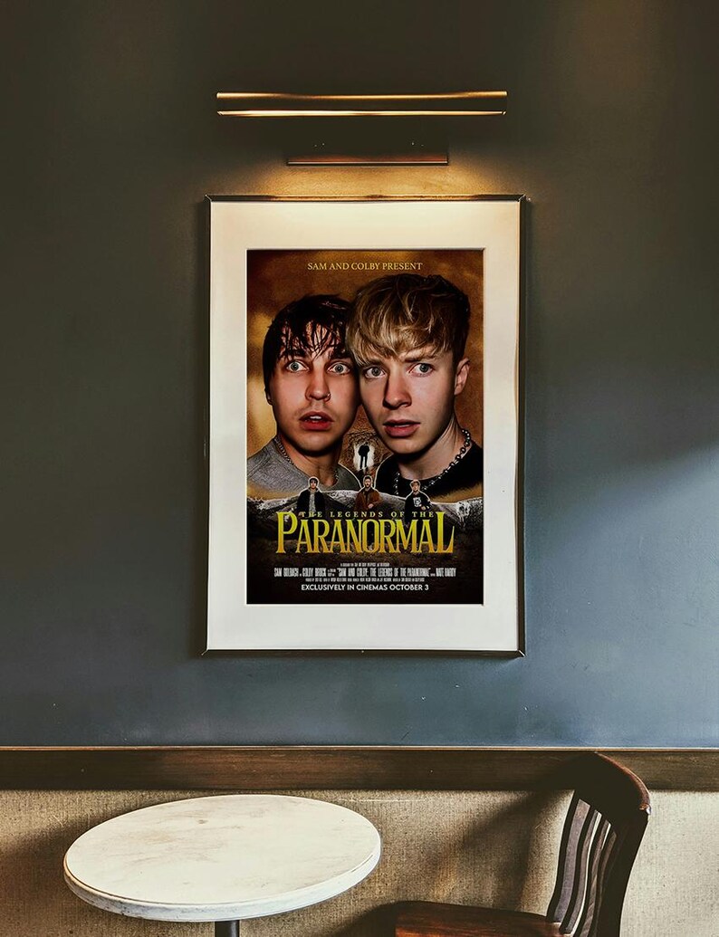 Sam and Colby Movie Poster,retro Posters,canvas Printing,gift Idea,wall ...