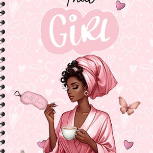 Self-care Digital Journal: That Girl Planner, 58-page PDF - Etsy