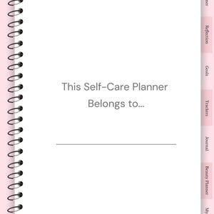 Self-care Digital Journal: Women's Wellness, 58-page PDF Printable - Etsy