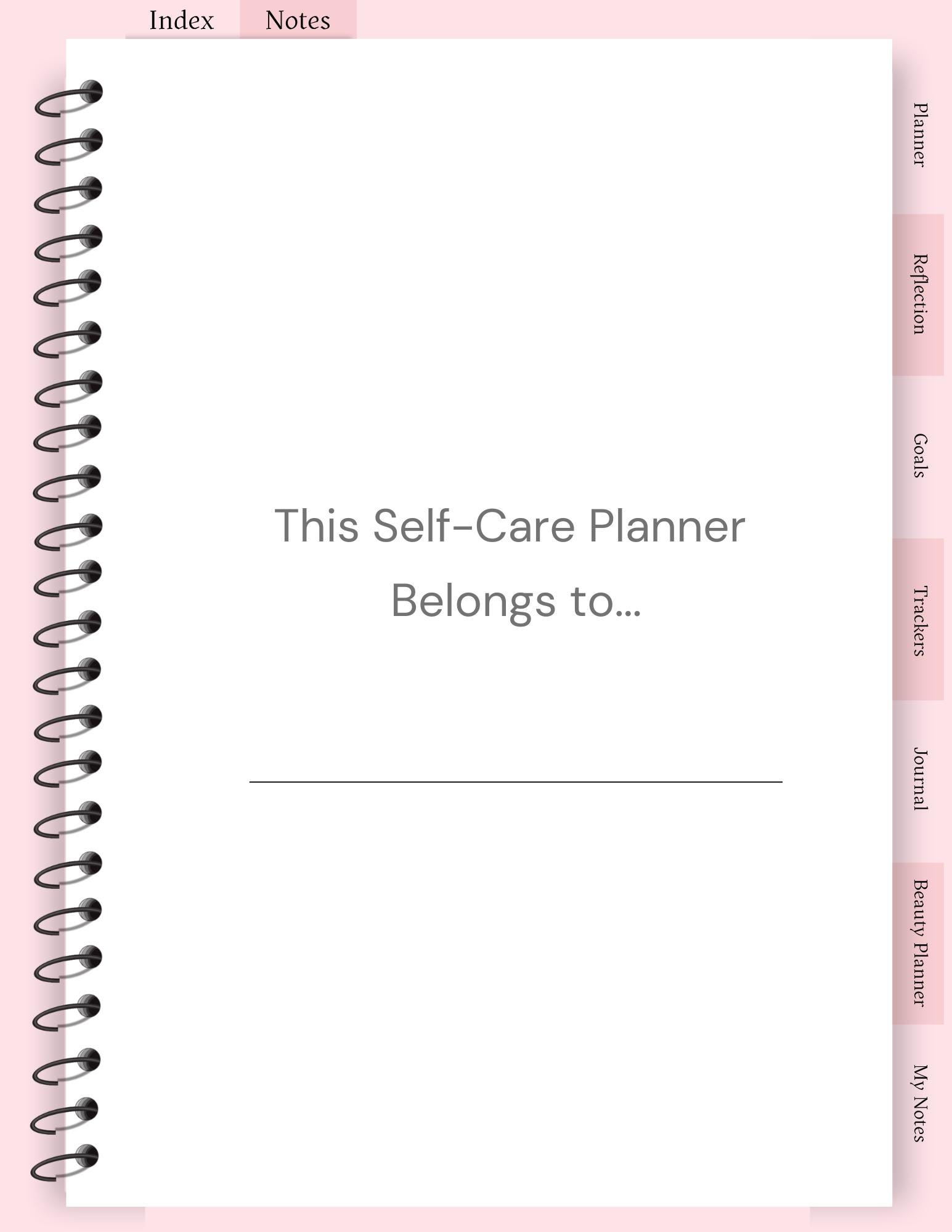 Self-care Digital Journal: Women's Wellness, 58-page PDF Printable - Etsy