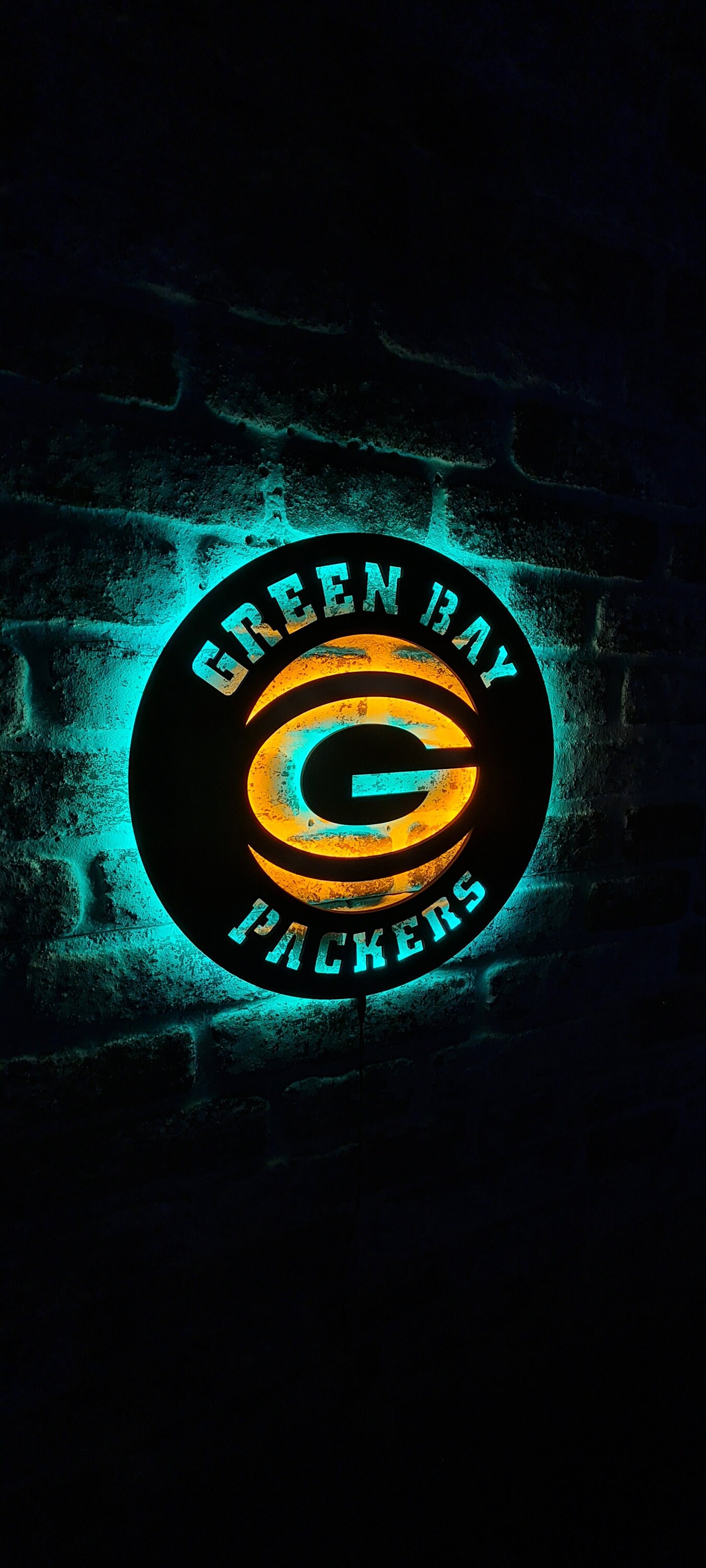 Green Bay Packers LED Neon Sign Illuminated Sleek Wall Decor Premium ...