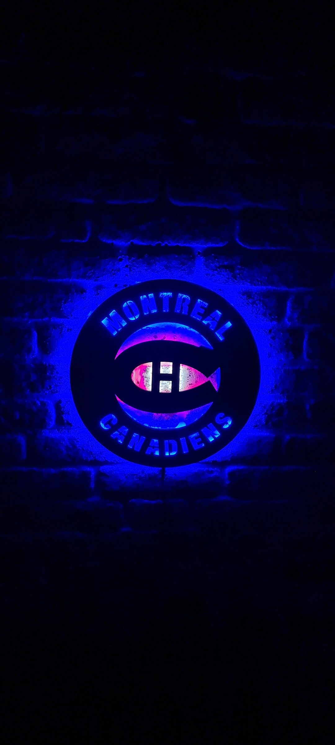 Montreal Canadiens LED Neon Sign Sleek Wall Decor Premium Hockey Club ...