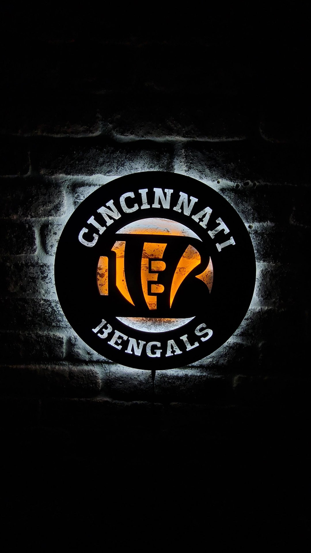 Cincinnati Bengals Sign, Bengals Led Lighted Gift, American Football ...