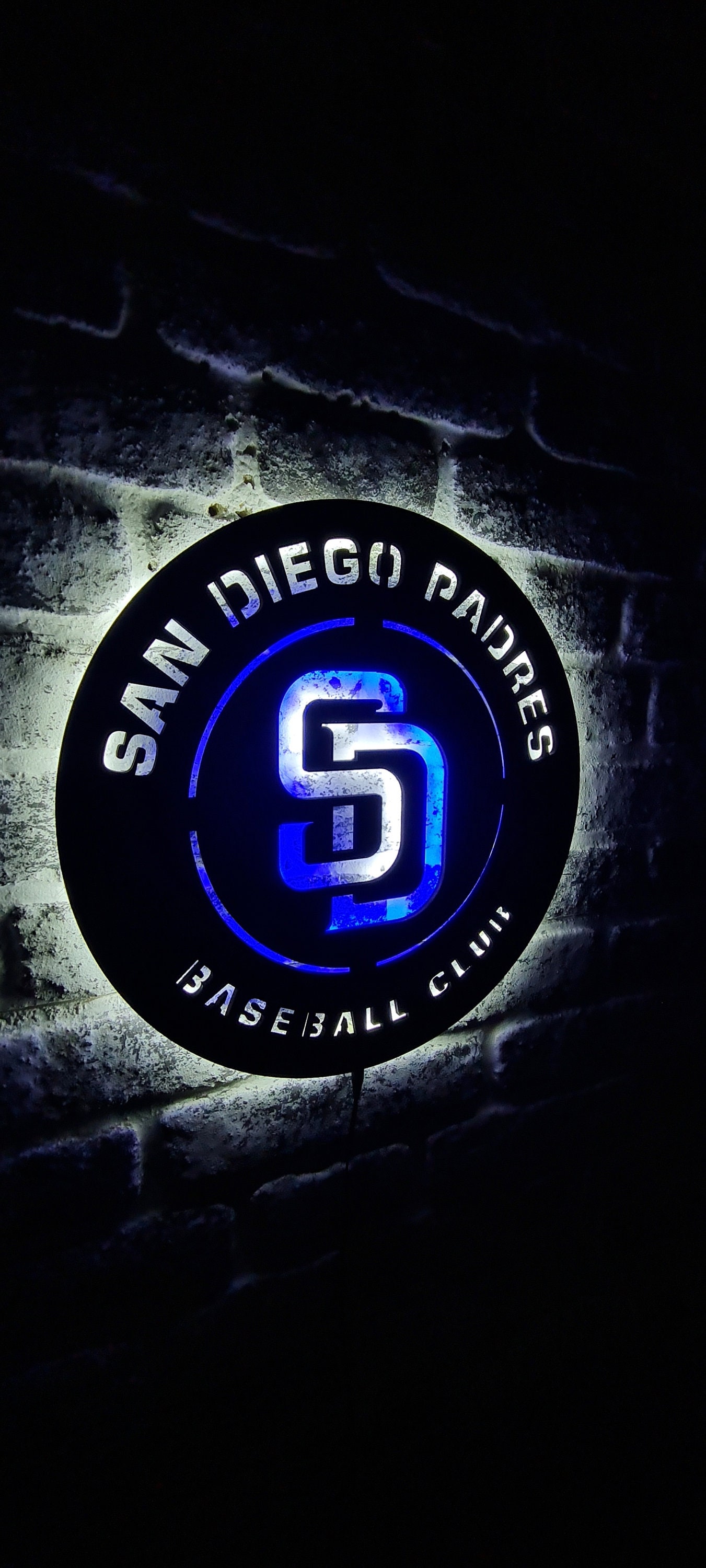 San Diego Padres Led Sign , San Diego Padres MLB Baseball Club Led ...