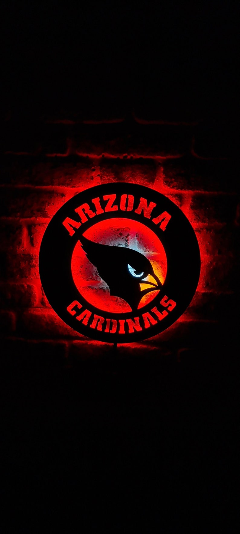 Arizona Cardinals LED Lighted Sign, Cardinals Illuminated Wall Decor ...