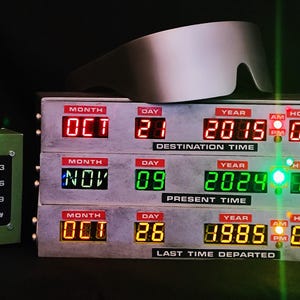 Back to the Future Time Circuits - Etsy