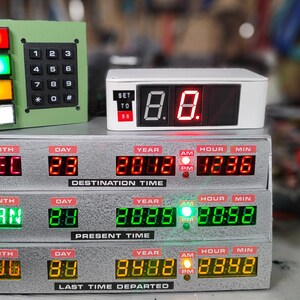 Back to the Future Time Circuits - Etsy