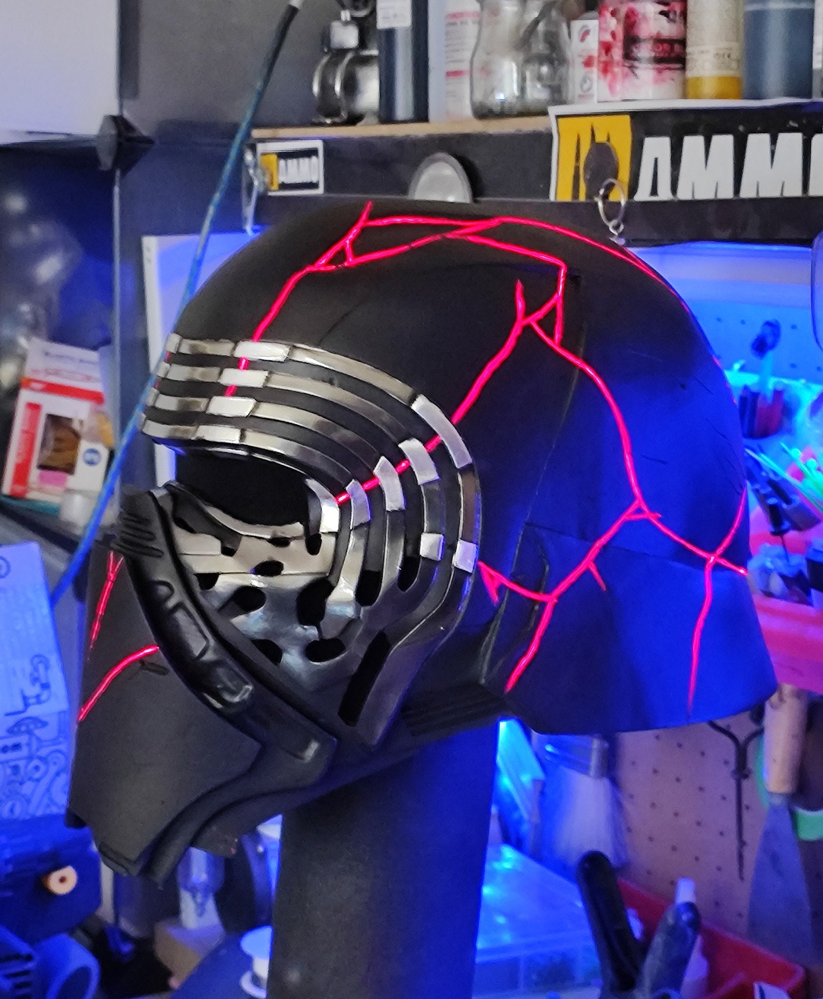 Kylo Ren Inspired Helmet TROS - Etsy