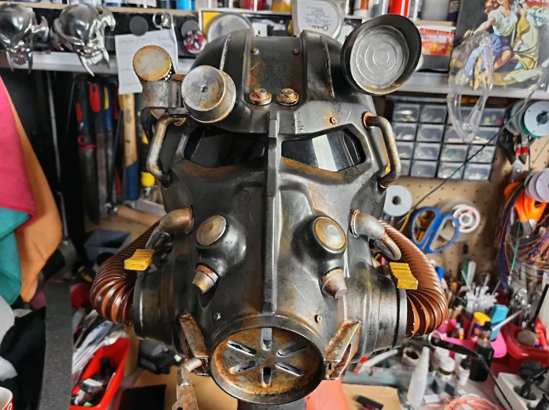 T60 Power Armor (inspired) Helmet for Cosplay - Etsy
