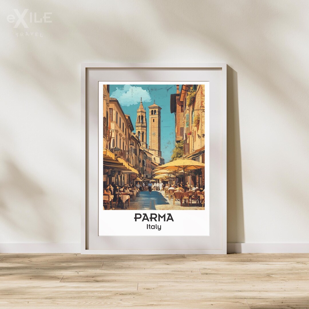 Parma Italy Print, Italy Poster, Travel Poster, Travel Print, Parma Art ...