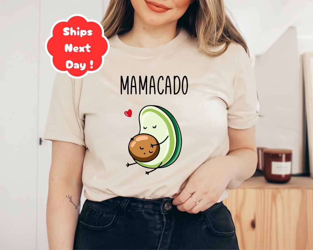 Mamacado Shirt: Pregnancy Announcement Tee, New Mom Gift - Etsy