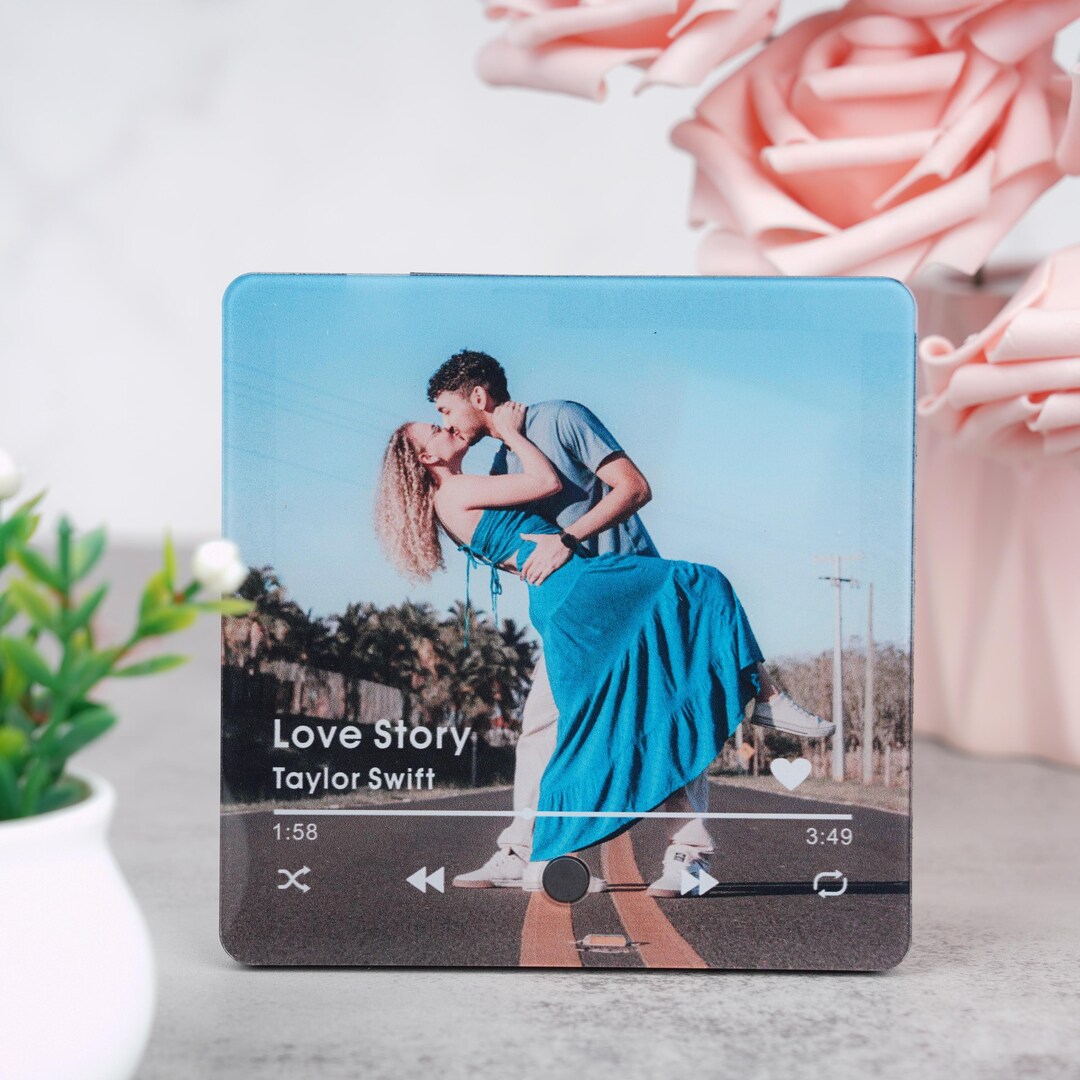 Customize Picture Music Refrigerator Stickers for Spotify Song Playback ...