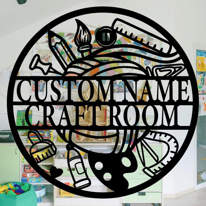 Craft Room Wall Art - Etsy