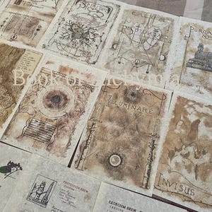 Practical Magic Spellbook Replica Pages, Volumes I-III, Book of Shadows ...