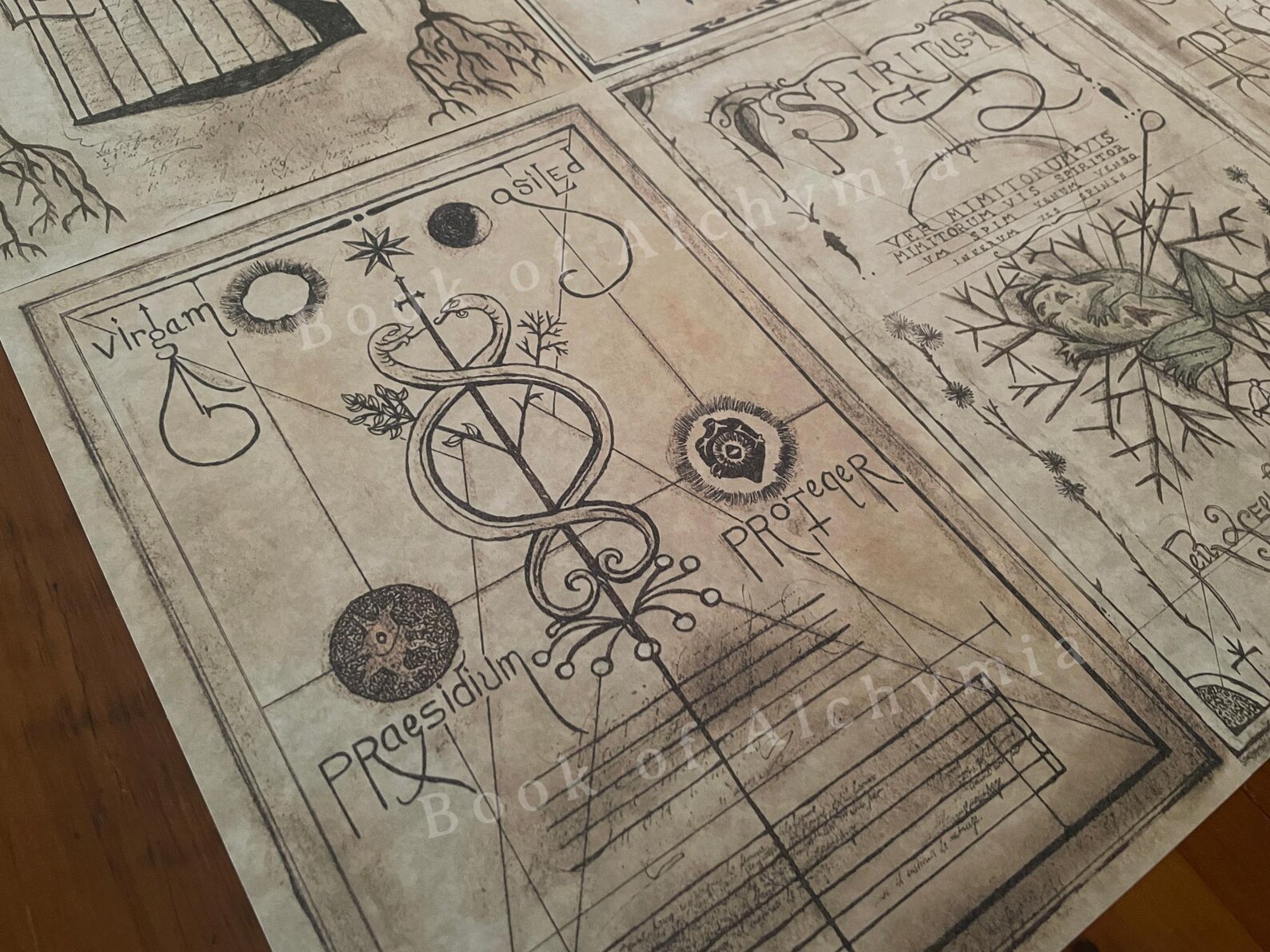 Practical Magic Spellbook Replica Pages Vol I ~ for Book of Shadows ...