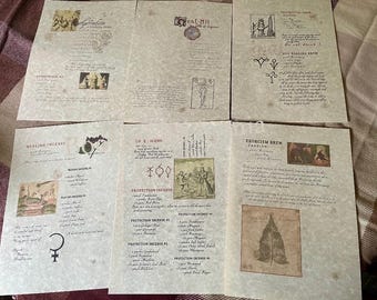 Practical Magic Spellbook Replica Pages Vol I ~ for Book of Shadows ...