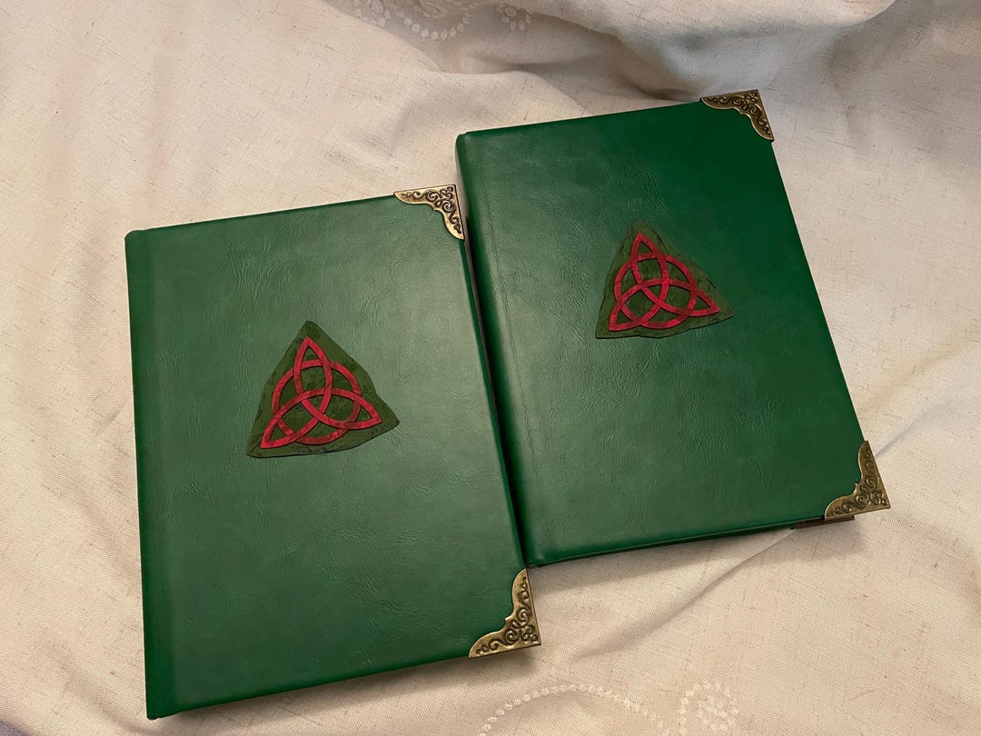 Charmed Book of Shadows ~ Small A5 Vegan Leather Spellbook - Etsy