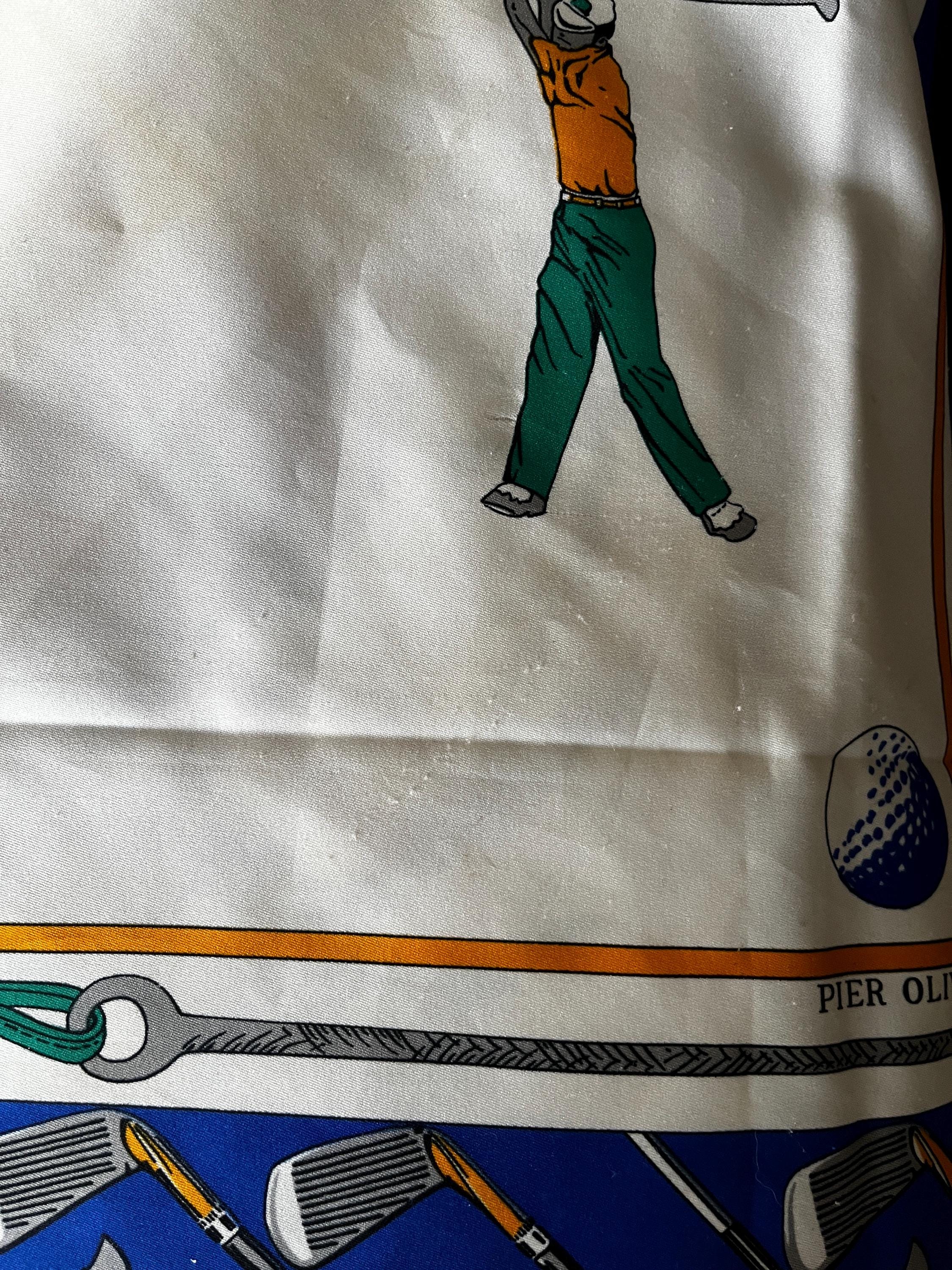 Vintage Golf Scarf - Etsy