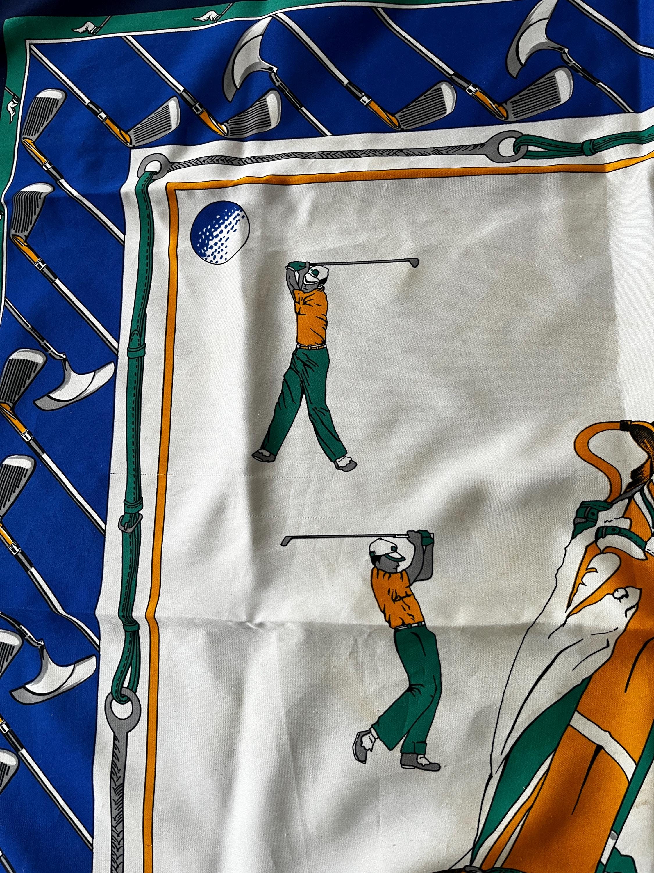 Vintage Golf Scarf - Etsy