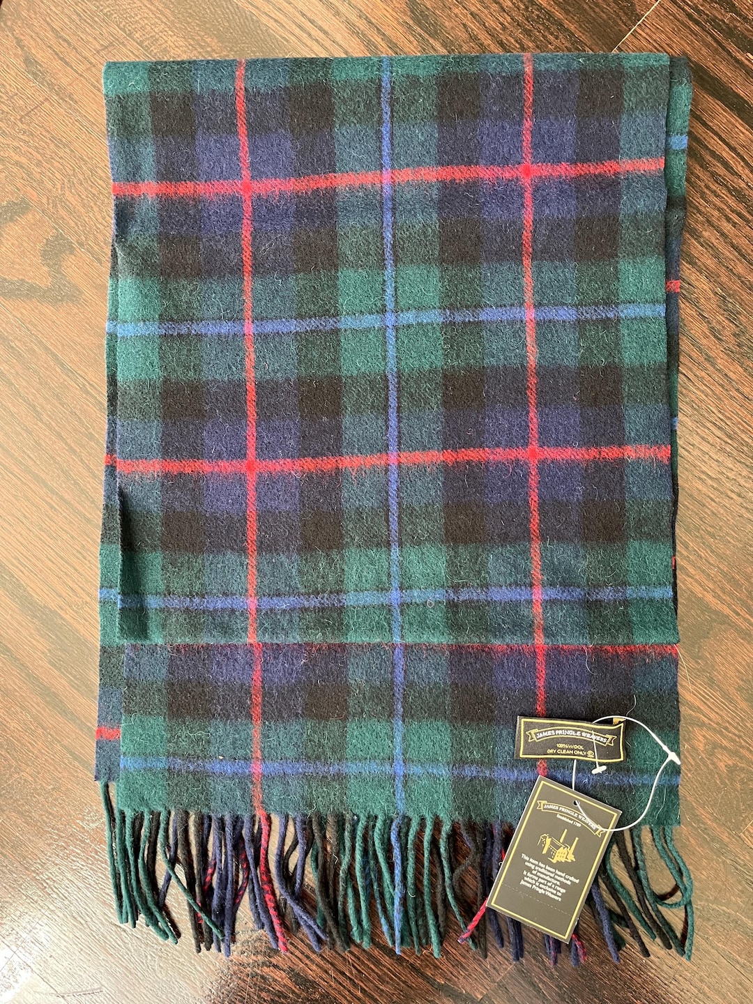 Vintage James Pringle Weavers 100% Wool Scarf - Etsy